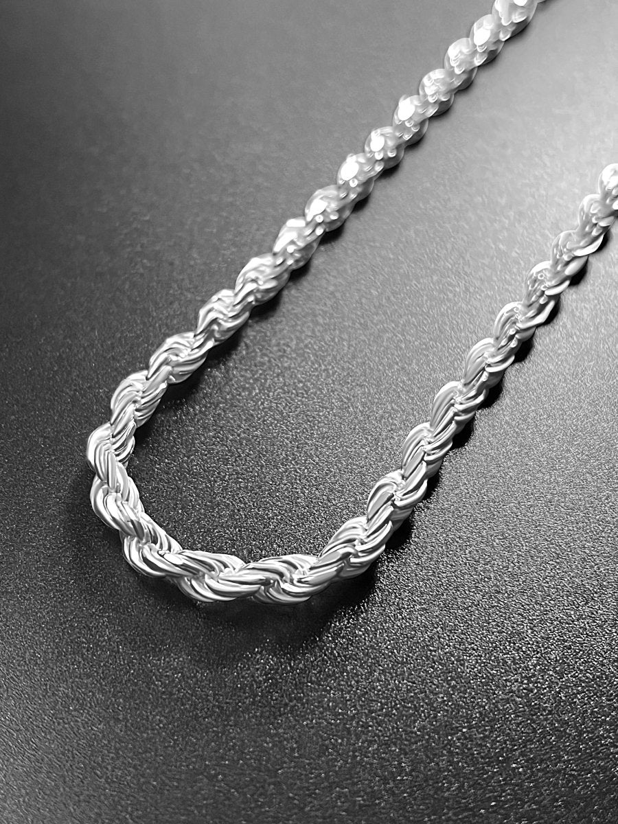 5MM Diamond-Cut Rope Chain